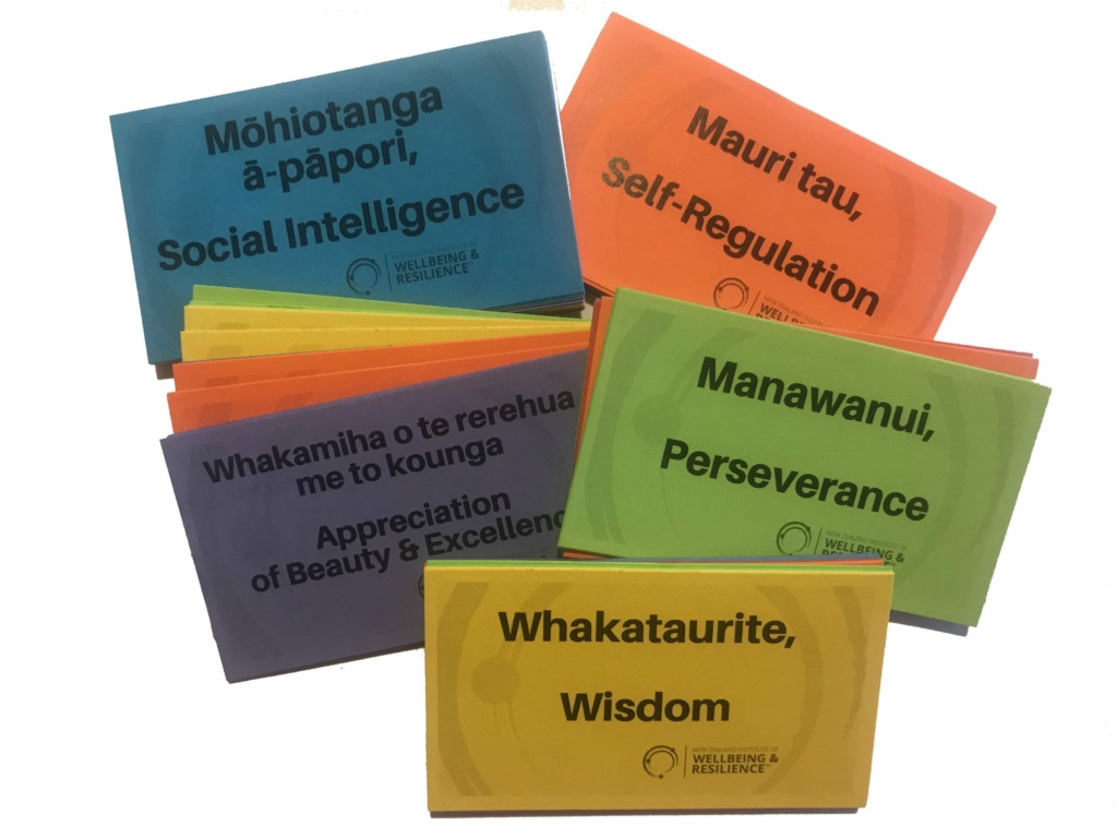 Rainbow VIA Strengths Cards - Go With Grace