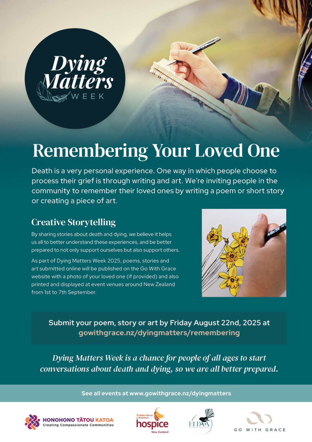 Poetry, Art and Storytelling - Go With Grace